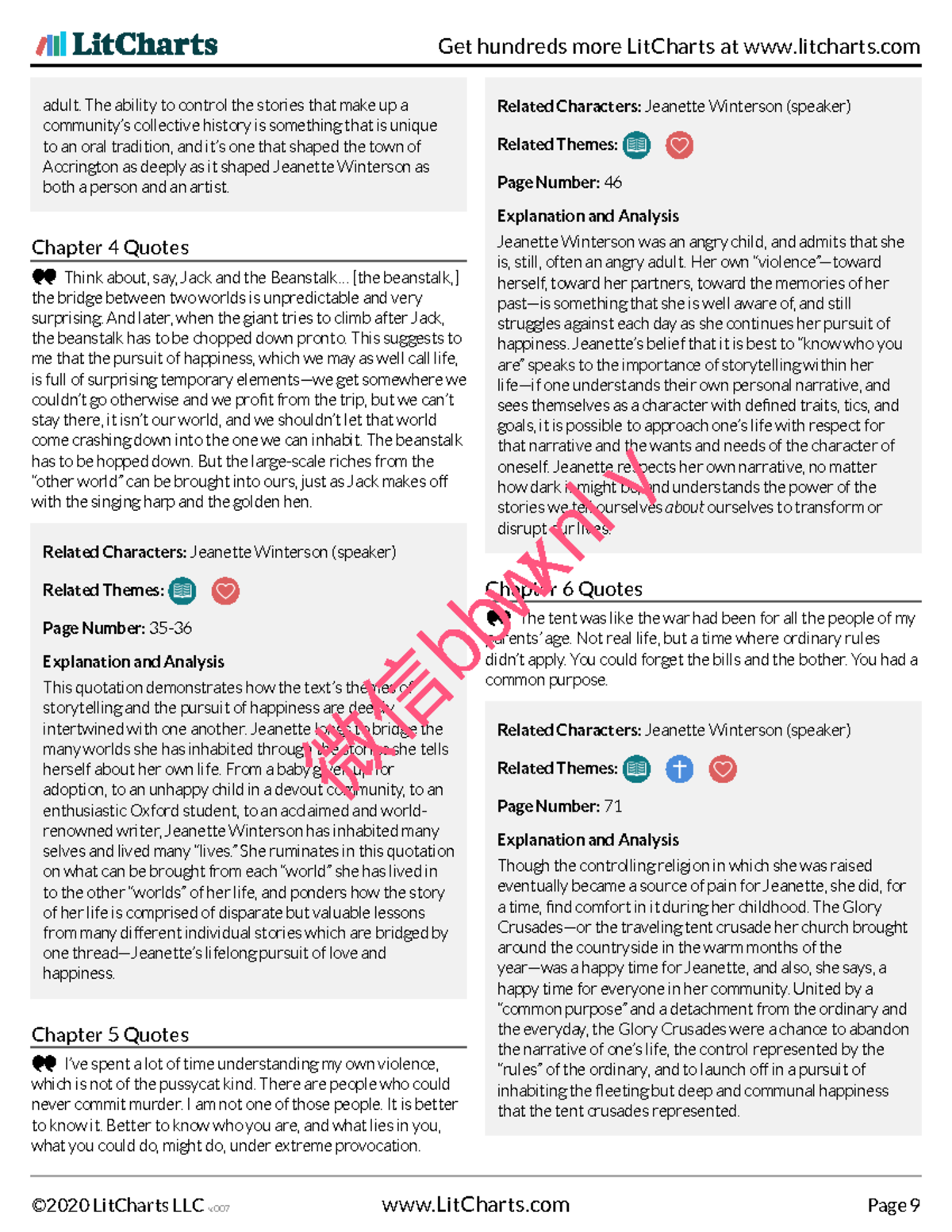 Why-Be-Happy-When-You-Could-Be-Normal-Lit Chart 9 - adult. The ability ...
