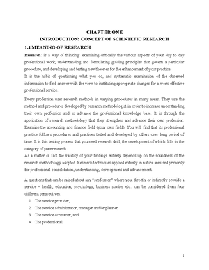 Chapter Three - RESEARCH PROPOSAL - CHAPTER THREE RESEARCH PROPOSAL ...