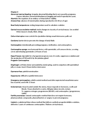 PSYC 3300 - Lecture Notes of Week 4 - Module 4 || CH