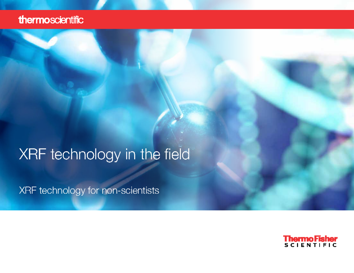 TS e Book XRF Technology in the Field - Laboratorio de quimica I - UCV ...