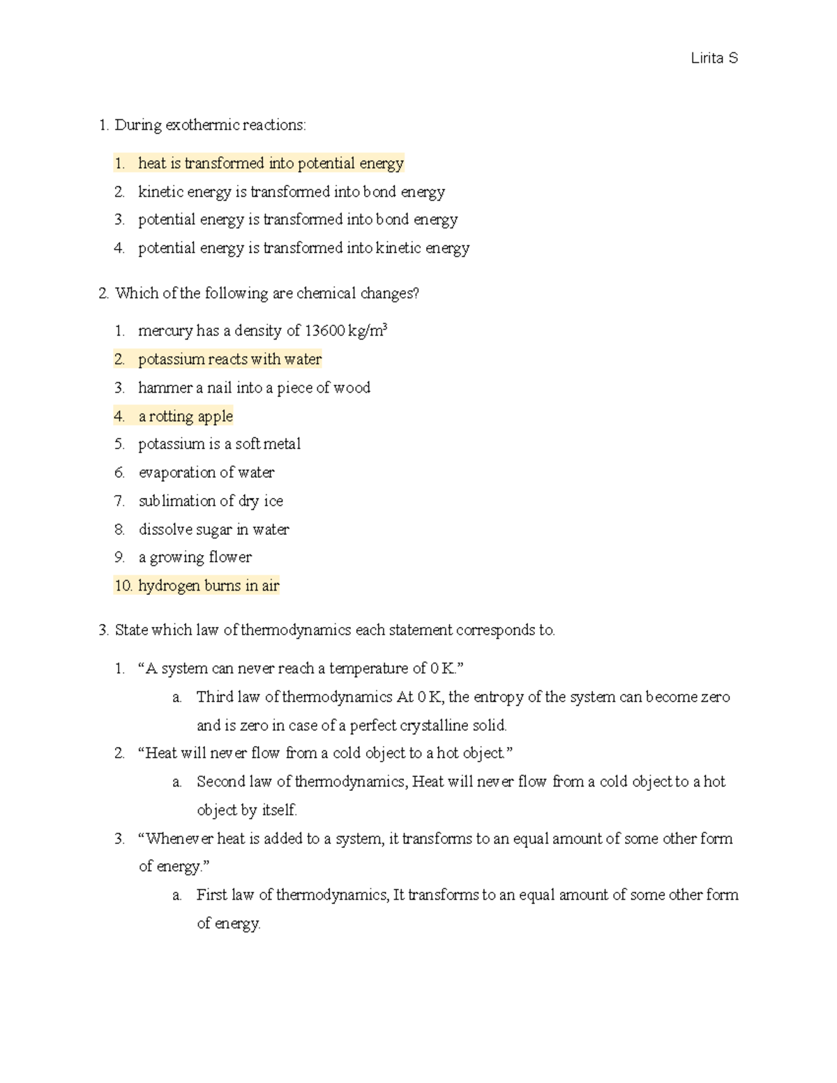 U3A1 - Energy In Reactions - Studocu