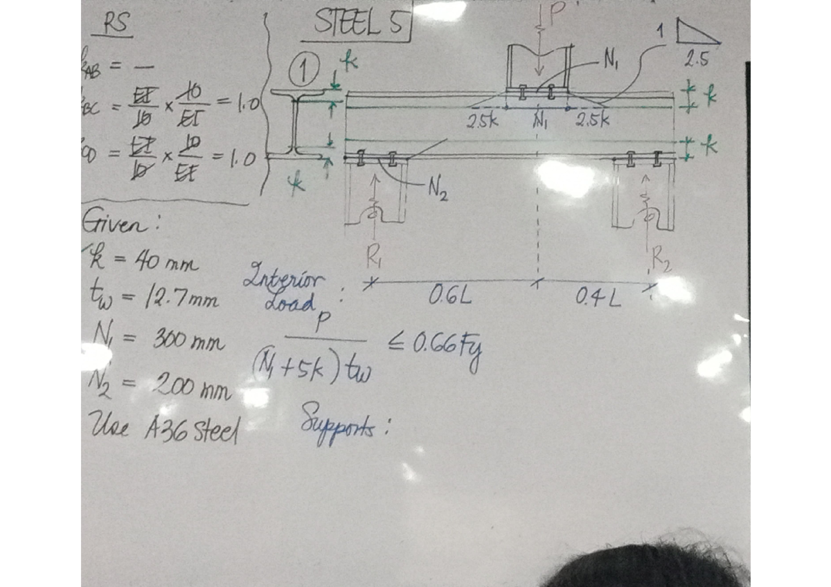 STEEL DESIGN : NSCP web yielding, buckling, bending, buckling and etc ...