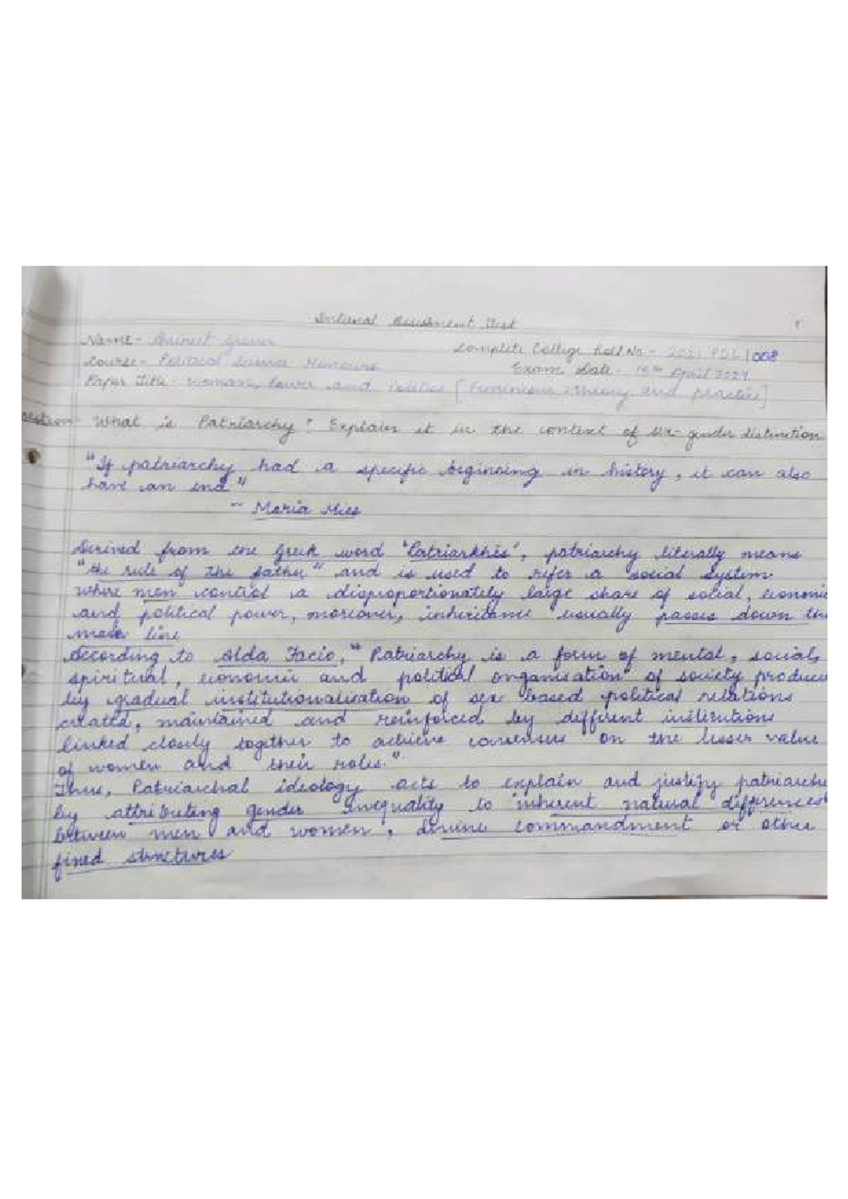 Political science - Studocu