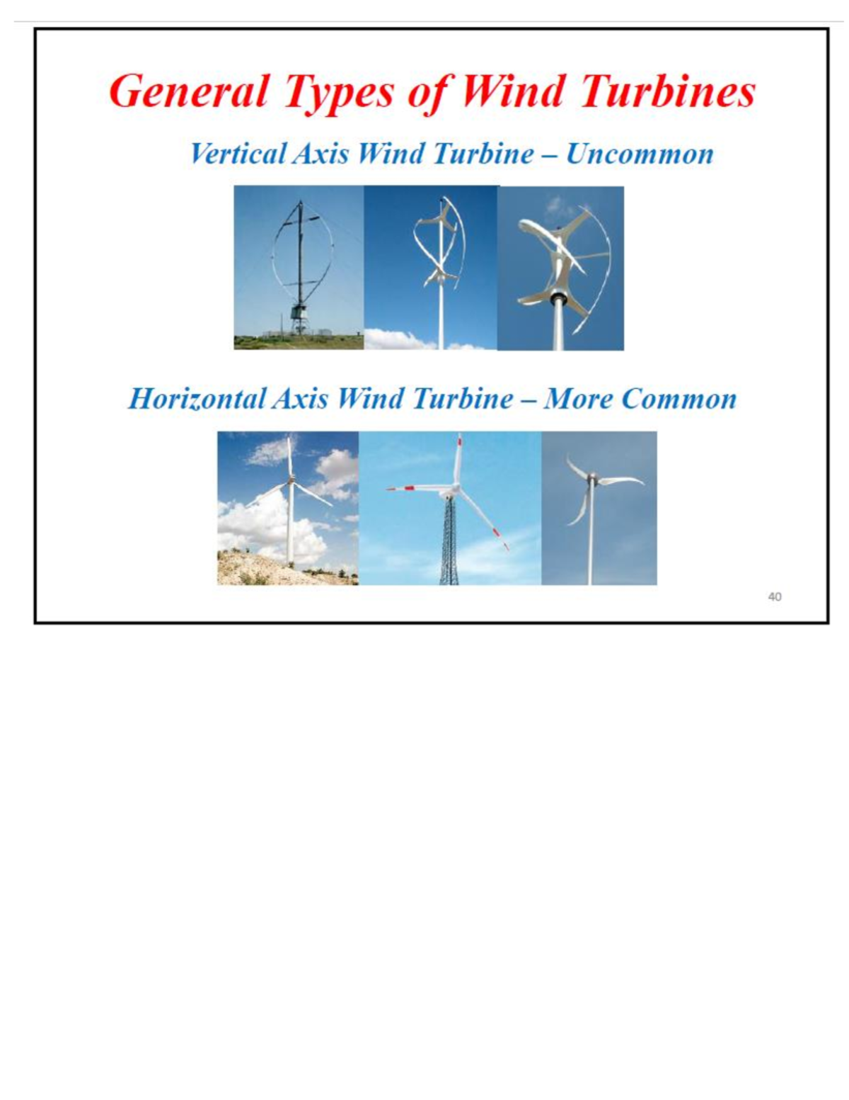 Module 3b - Presentation notes - Power in the WIND Wind Turbine Power ...