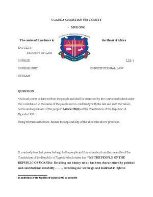 Rules of statutory interpretation - UGANDA CHRISTIAN UNIVERSITY SCHOOL ...