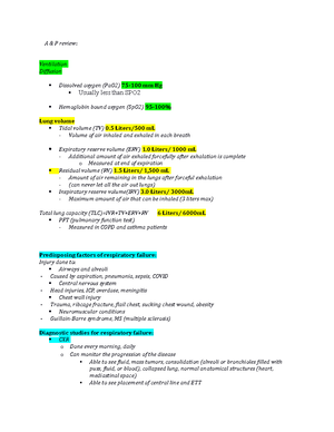 Critical Care Notes - CARING FOR CRITICALLY ILL PATIENT Role of a ...