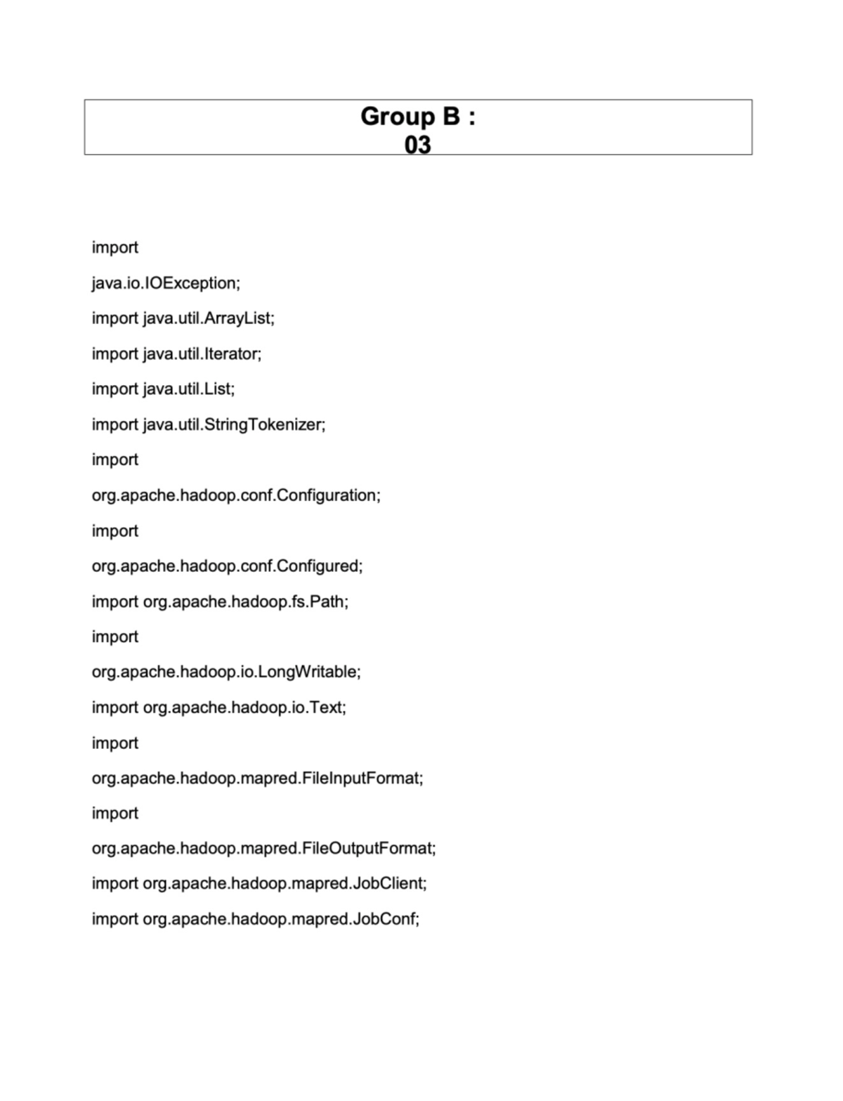 305B076 Dsbda exp13 - Computer Engineering - Studocu