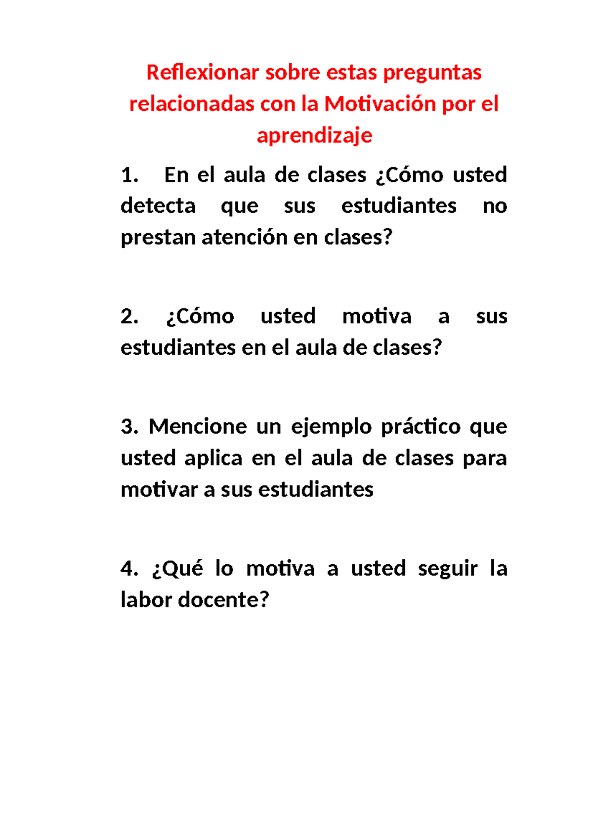 Reflexiones Motivacion POR Aprendizaje - lenguaje - Reflexionar sobre ...
