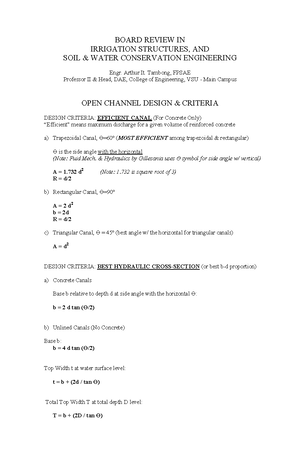 AE Reviewer Volume I for students taking the board exam - UNIVERSITY ...