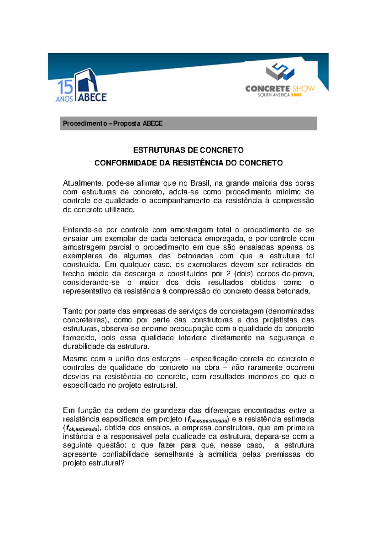 Conformidade Resistencia Concreto%20vers%C3%A3o%20final - Procedimento ...