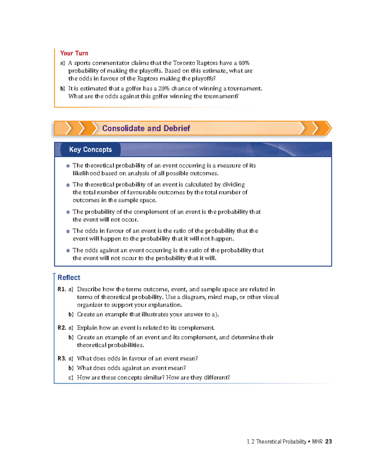 04 - chapter 1 - Textbook 1.2 - Your Turn a) A sports commentator ...