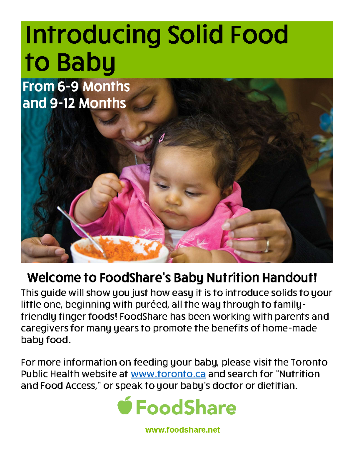 Introducing-solid-food - Introducing Solid Food to Baby From 6 - 9 ...