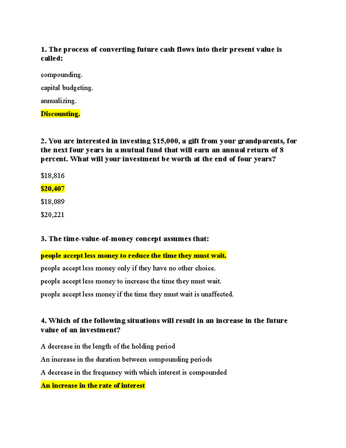 MT480 Corporate Finance Unit 4 Lab Assignment - 1. The process of ...