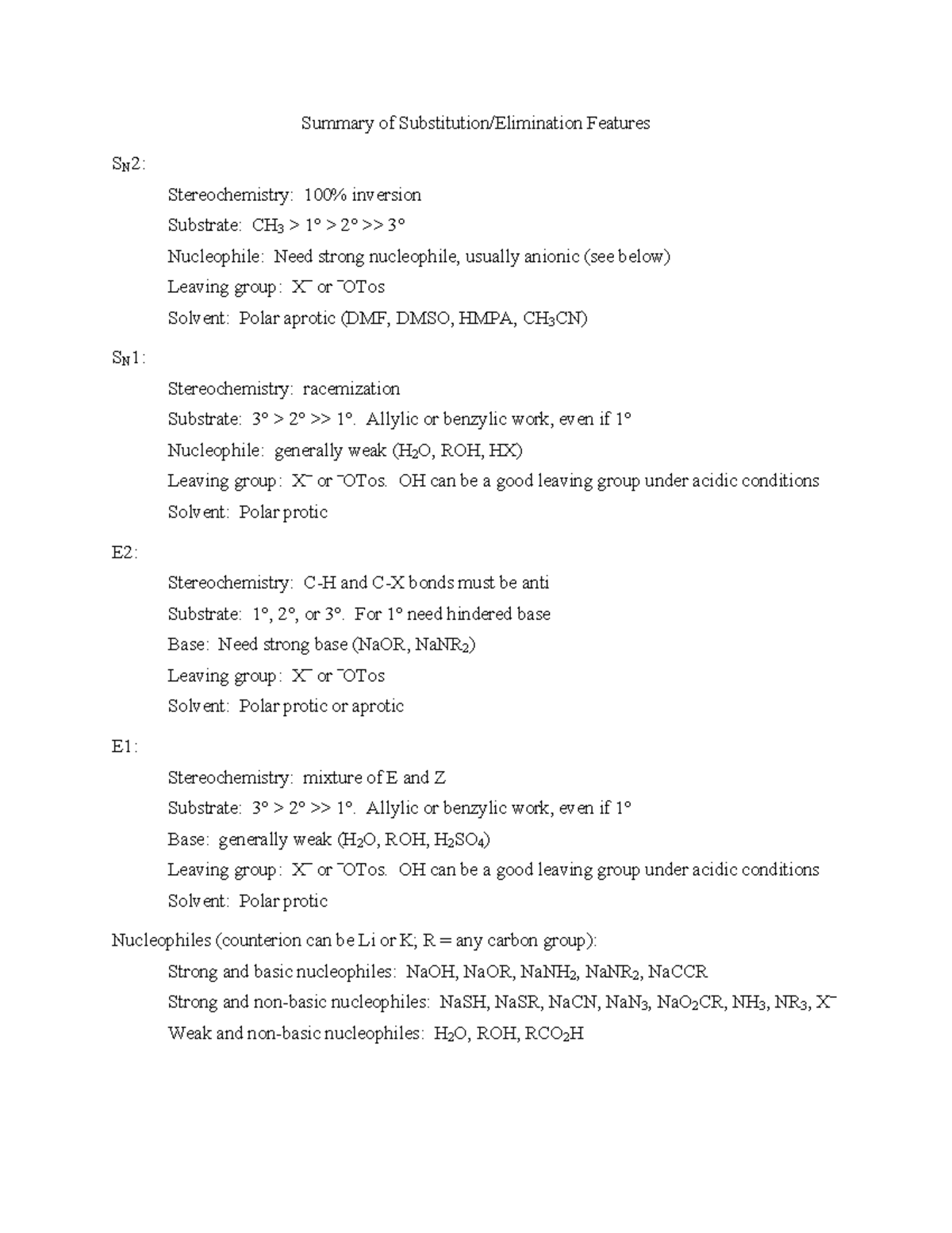 Substitution-elimination-decision - Summary of Substitution/Elimination ...