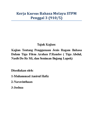 Ujian Bertutur - Tips for Bahasa Melayu Kertas 3 - UJIANBERTUTUR ...