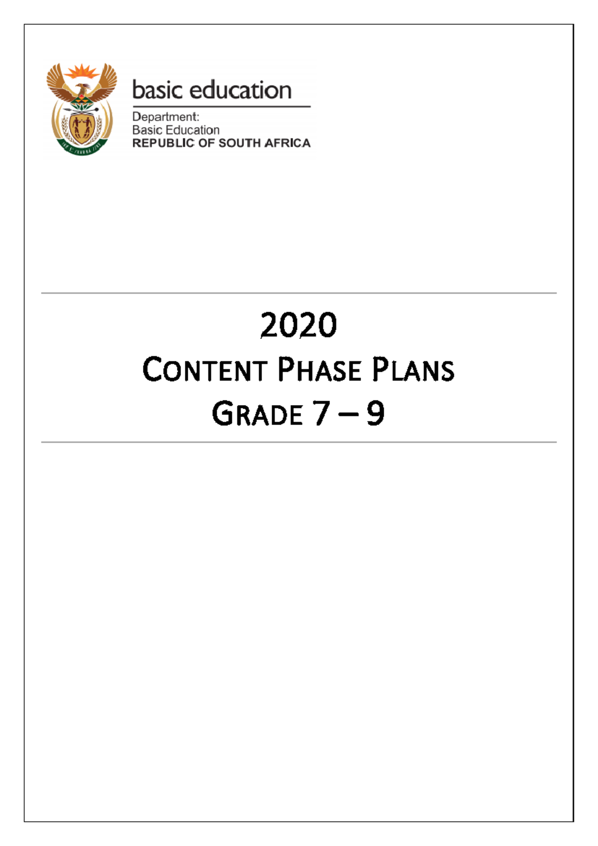 2020 national-phase-content-phase-plan-grade-7-9 - 2020 CONTENT PHASE ...