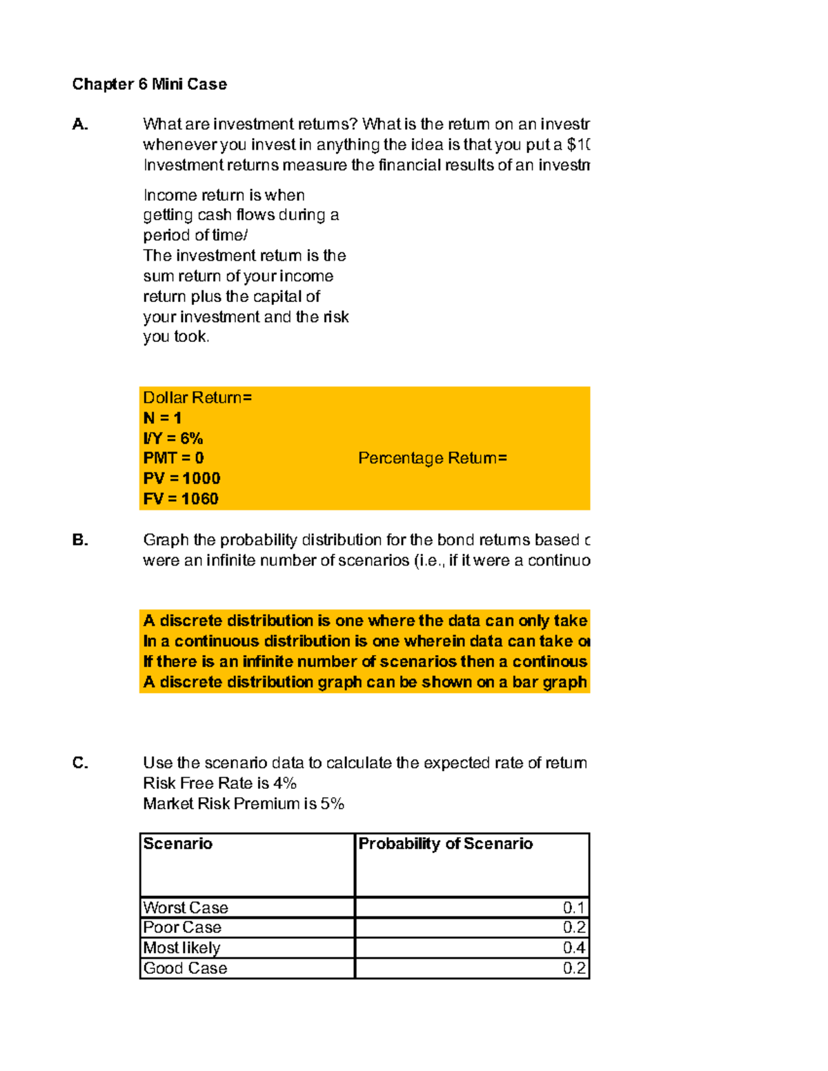 Mini Case 2 - FIN 5130 - Warning: TT: undefined function: 32 - Studocu
