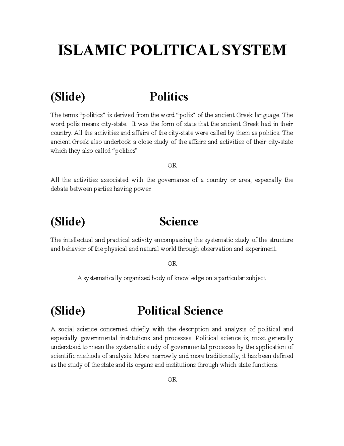 Teachers Notes Chapter 07 Islamic Political System 04042023 075333 pm ...