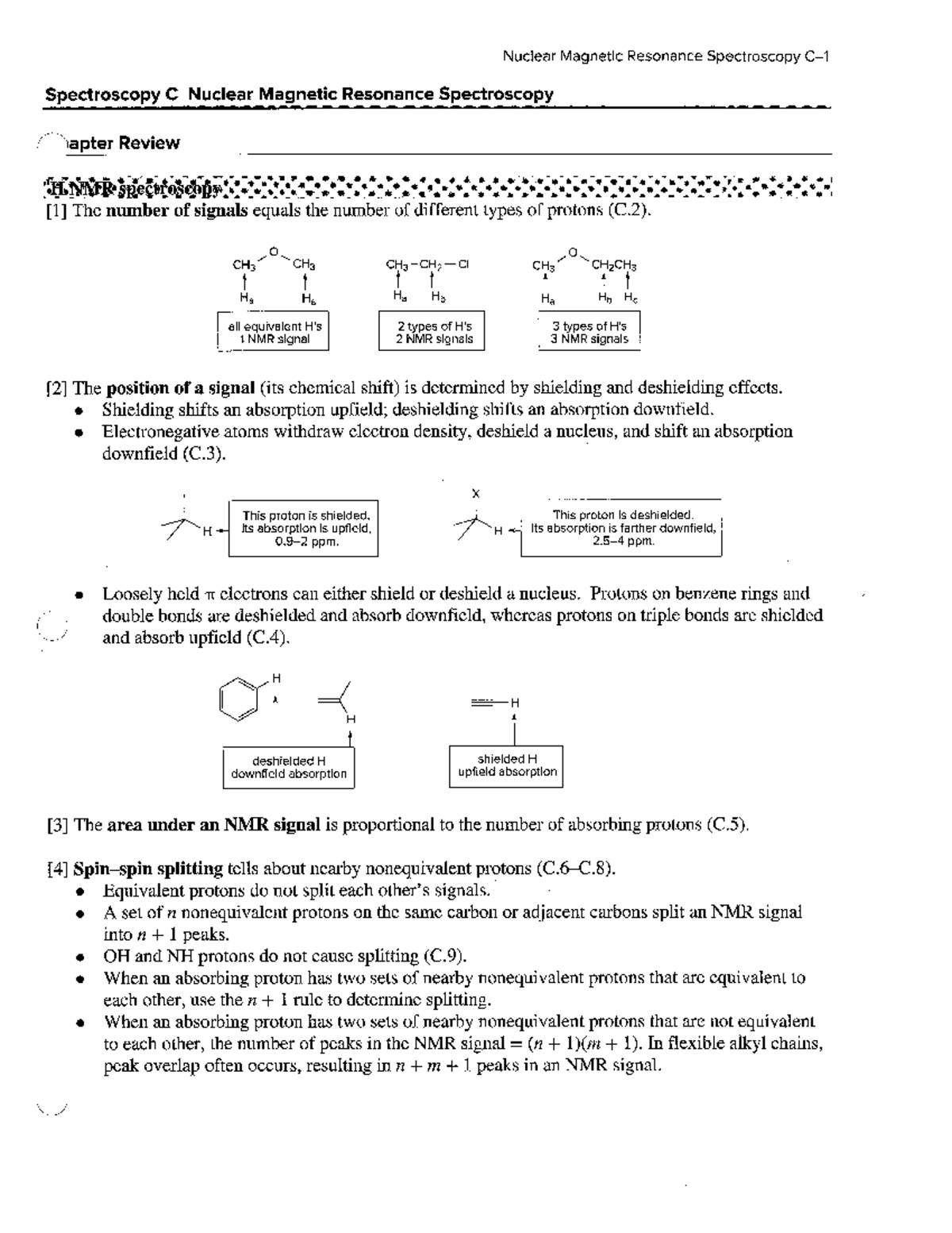 Smith SSM Spectroscopy C - CHEM 40A - Studocu