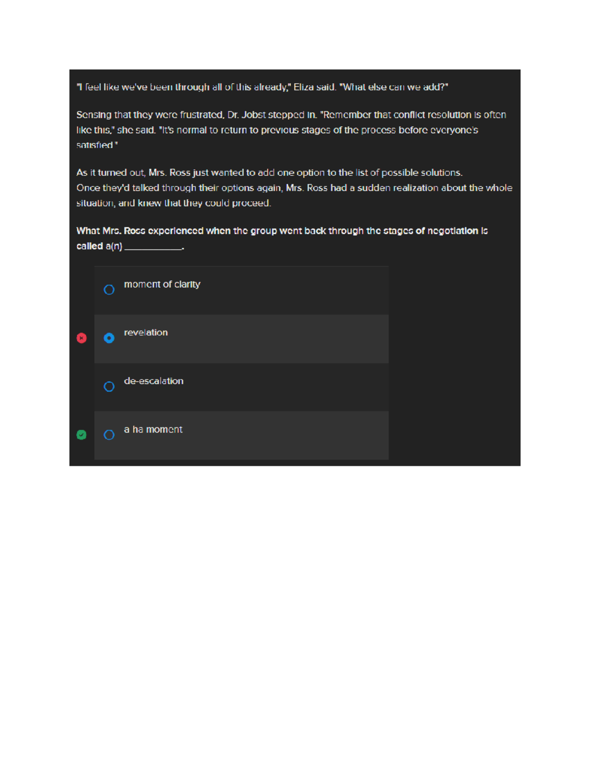 Sophia Conflict Resolution Unit 3 Challenge 3 - PSY M01 - Studocu