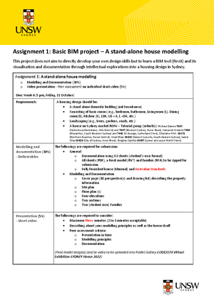 Bim Assignment Multi Story Building Team 1 Architecture Studio Scale