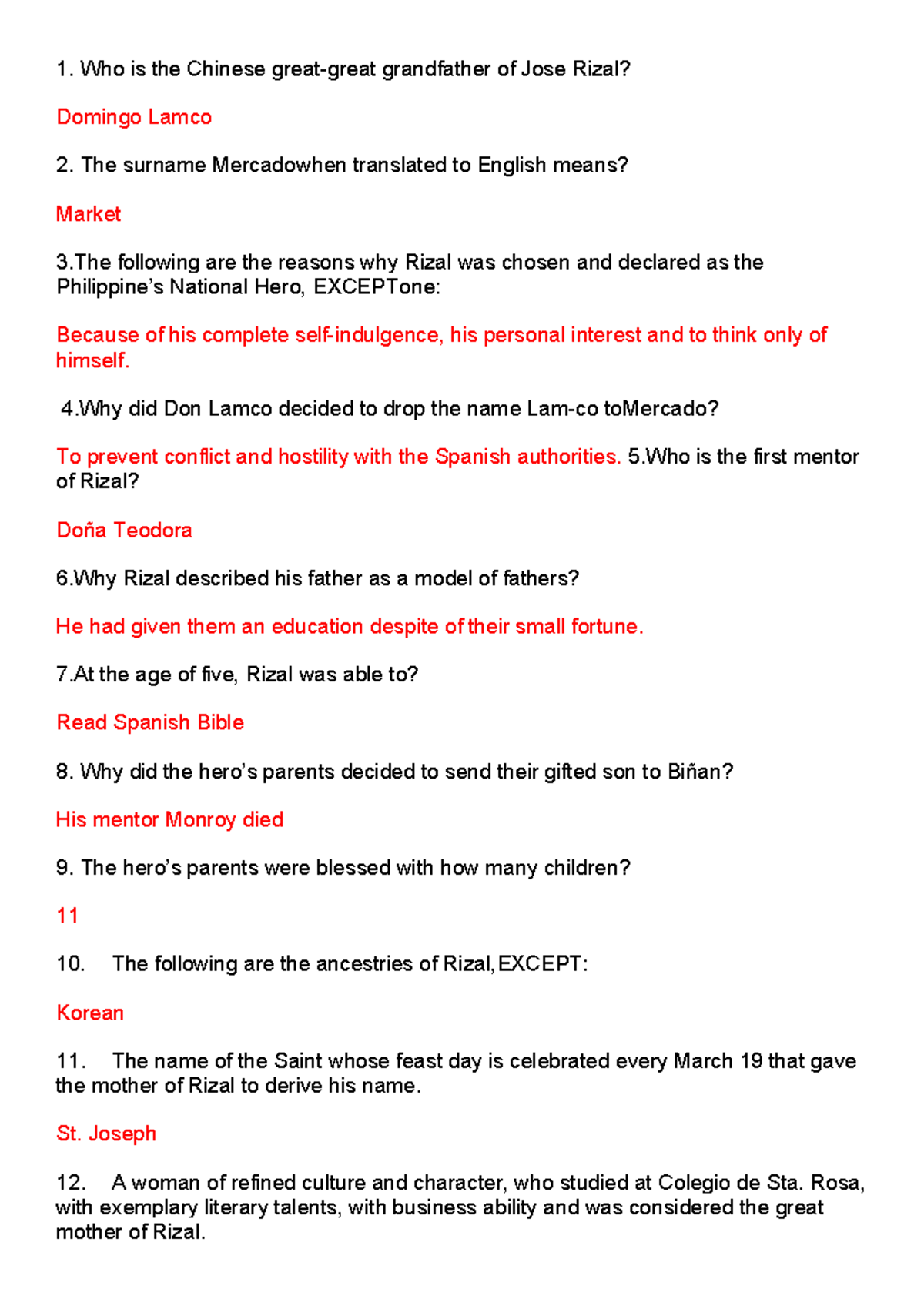 Who is the Chinese great - Who is the Chinese great-great grandfather ...