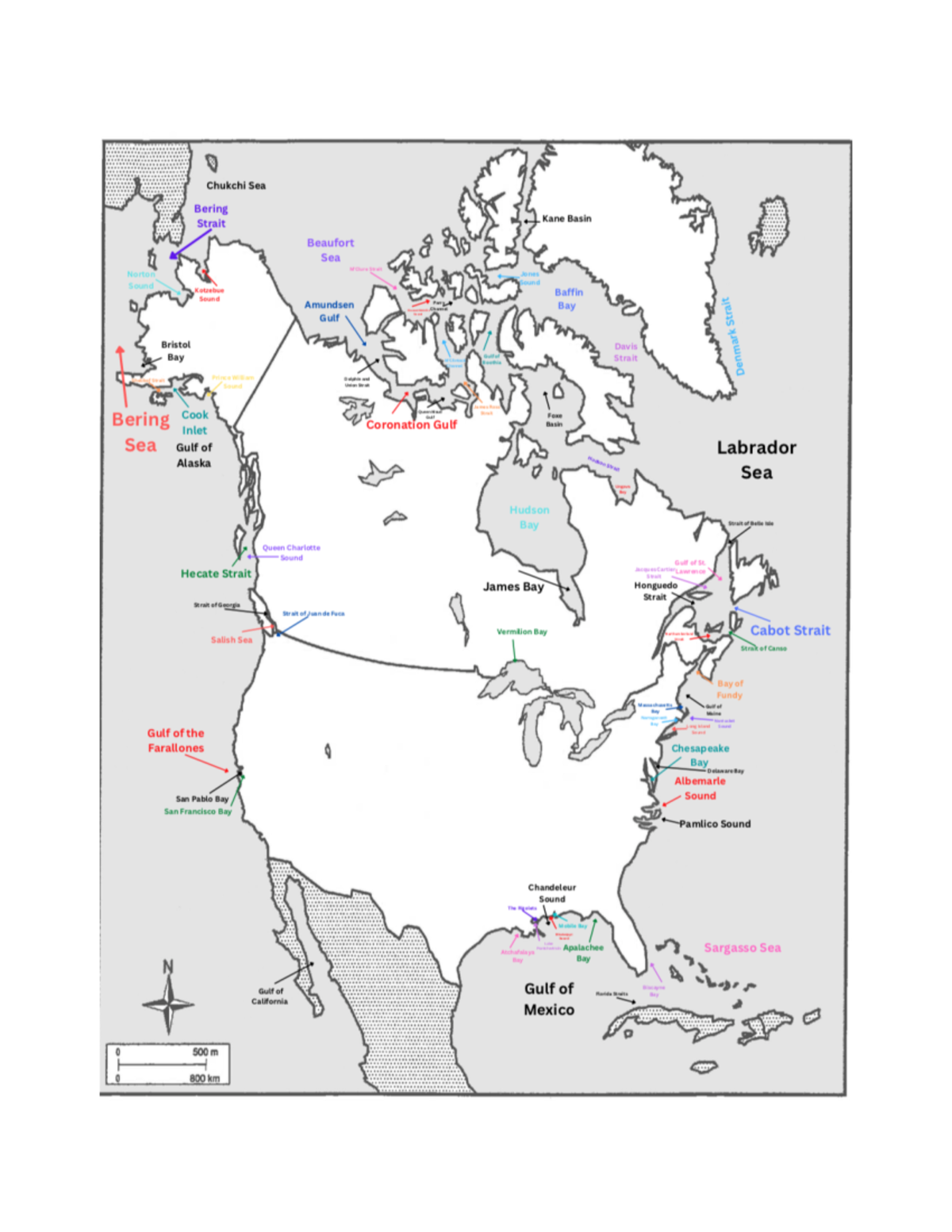 North America map- GEOL 211 - GEOL 211 - Studocu