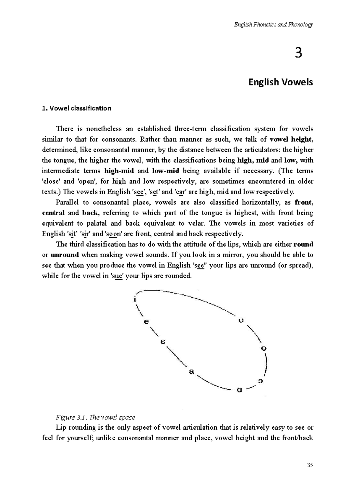 3 Vowels - 3 English Vowels Vowel classification There is nonetheless ...