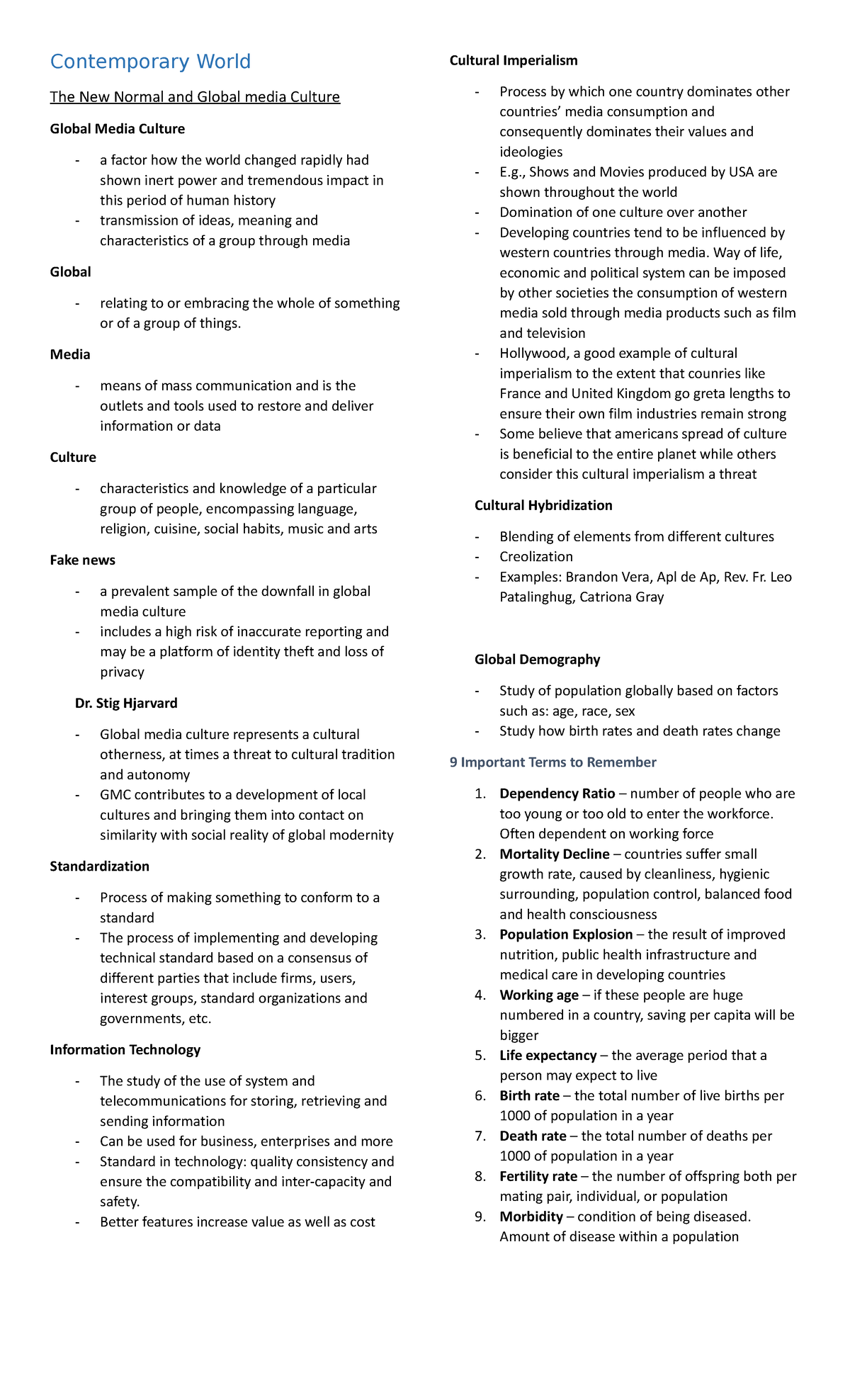 Globalization Lecture - Contemporary World The New Normal and Global ...