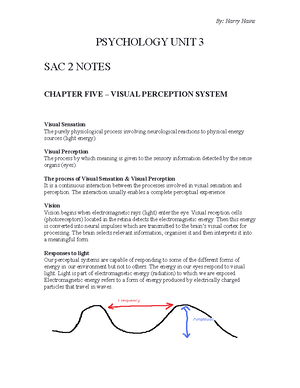 2023 Unit 3 Psychology AOS1 Cornell Notes - Unit 3: How does experience ...