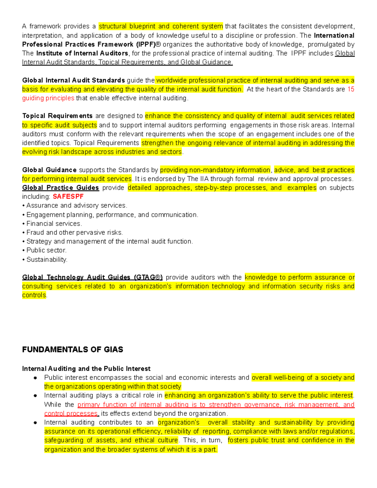 GIAS - GIAS - A framework provides a structural blueprint and coherent ...