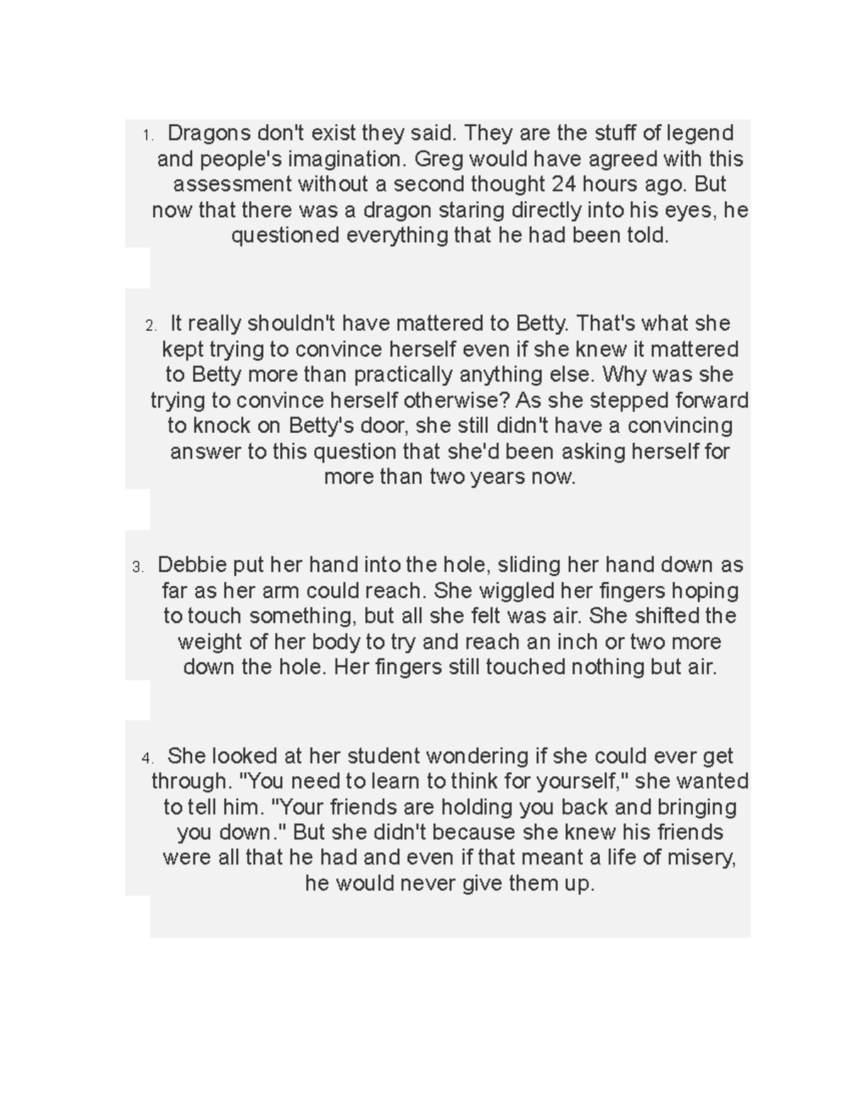 Essay Upload 3 - Lecture notes 2 - Dragons don't exist they said. They ...