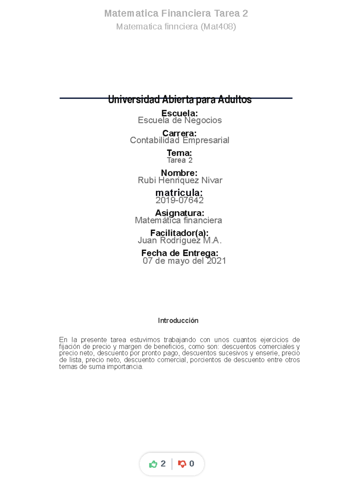 Matematica-financiera-tarea-2 compress - Matematica Financiera Tarea 2 ...