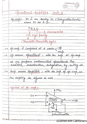 Analog Circuits - ANALOG CIRCUITS LECTURE NOTES B (II YEAR – II SEM ...