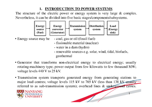 Tutorial 1 Solution - Tutorial 1 Overview of Power Conversion system ...