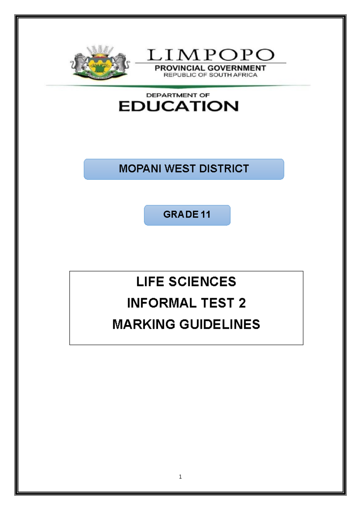 19 30 41 14 03 2024 2024 02 29 MW LFSC Topic Test2 Gr11 MG ENG - MOPANI ...