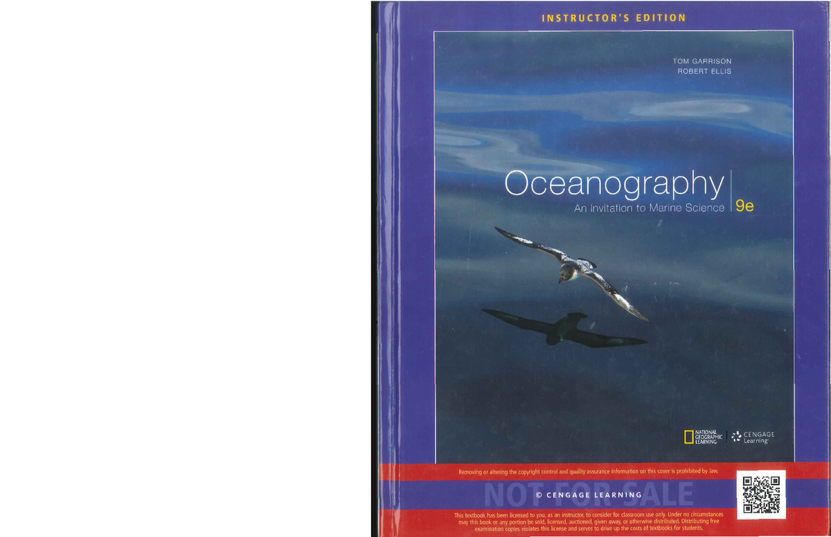 Garrison - Oceanography Chapter 9 - Circulation of the Ocean - CAS ES107 A1 - BU - Studocu