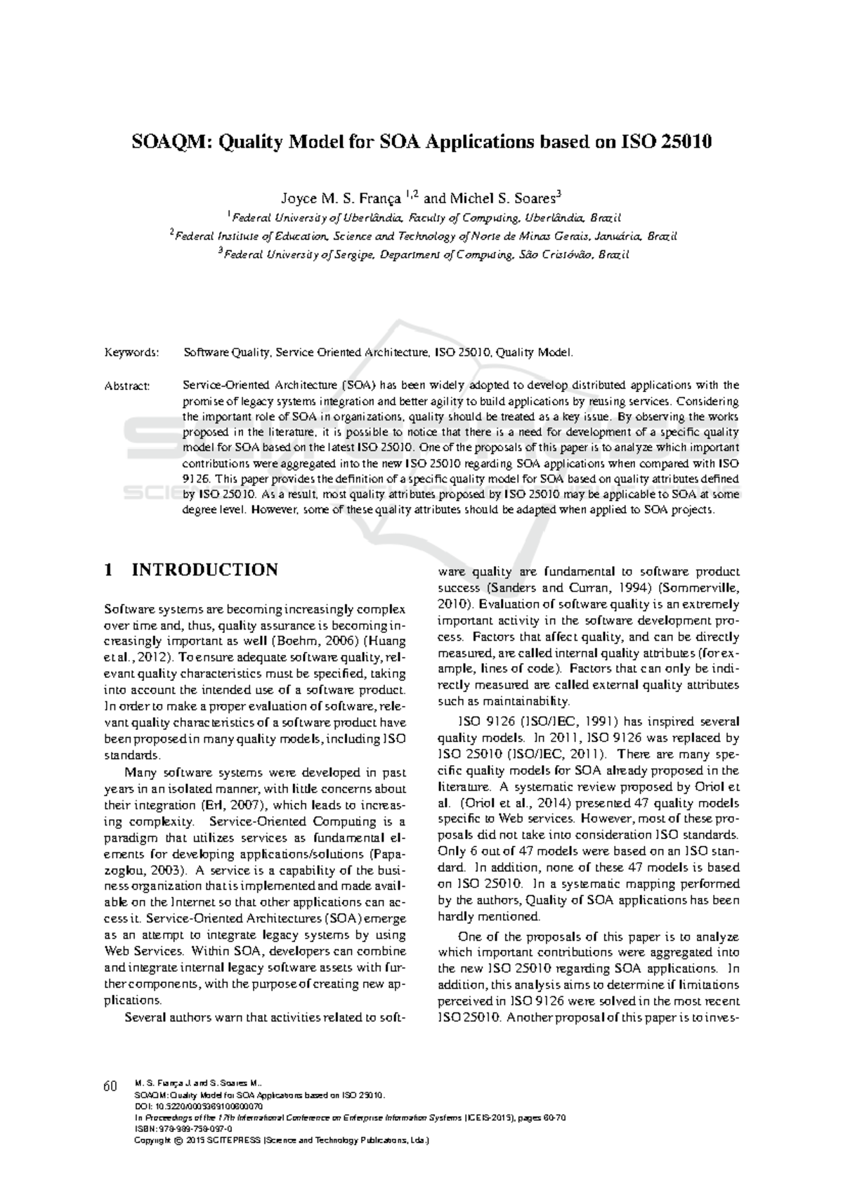53691 - SOAQM: Quality Model for SOA Applications based on ISO 25010 ...