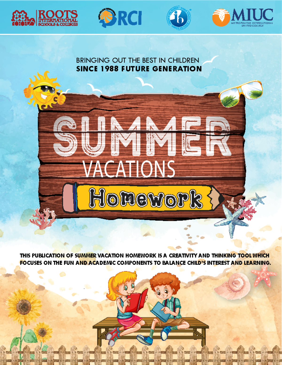 Summer Homework Pack Grade 1 3 - THIS PUBLICATION OF SUMMER VACATION ...