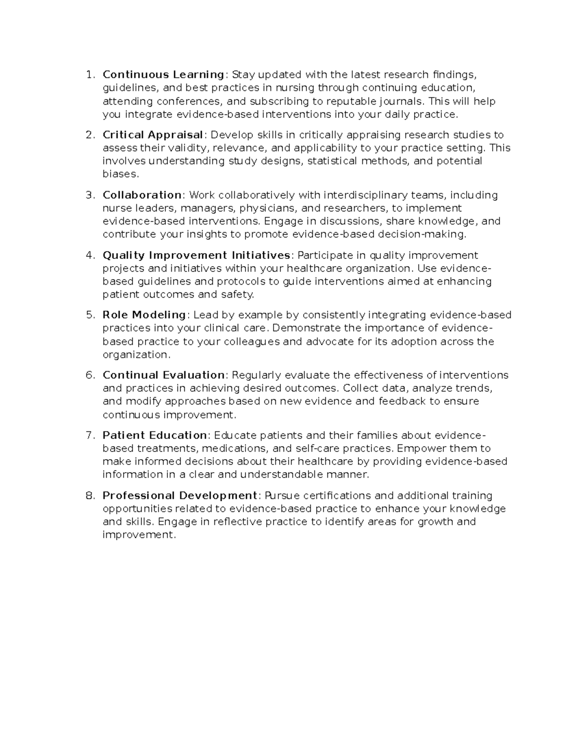 Week4leadership - week 4 discussion - Continuous Learning: Stay updated ...