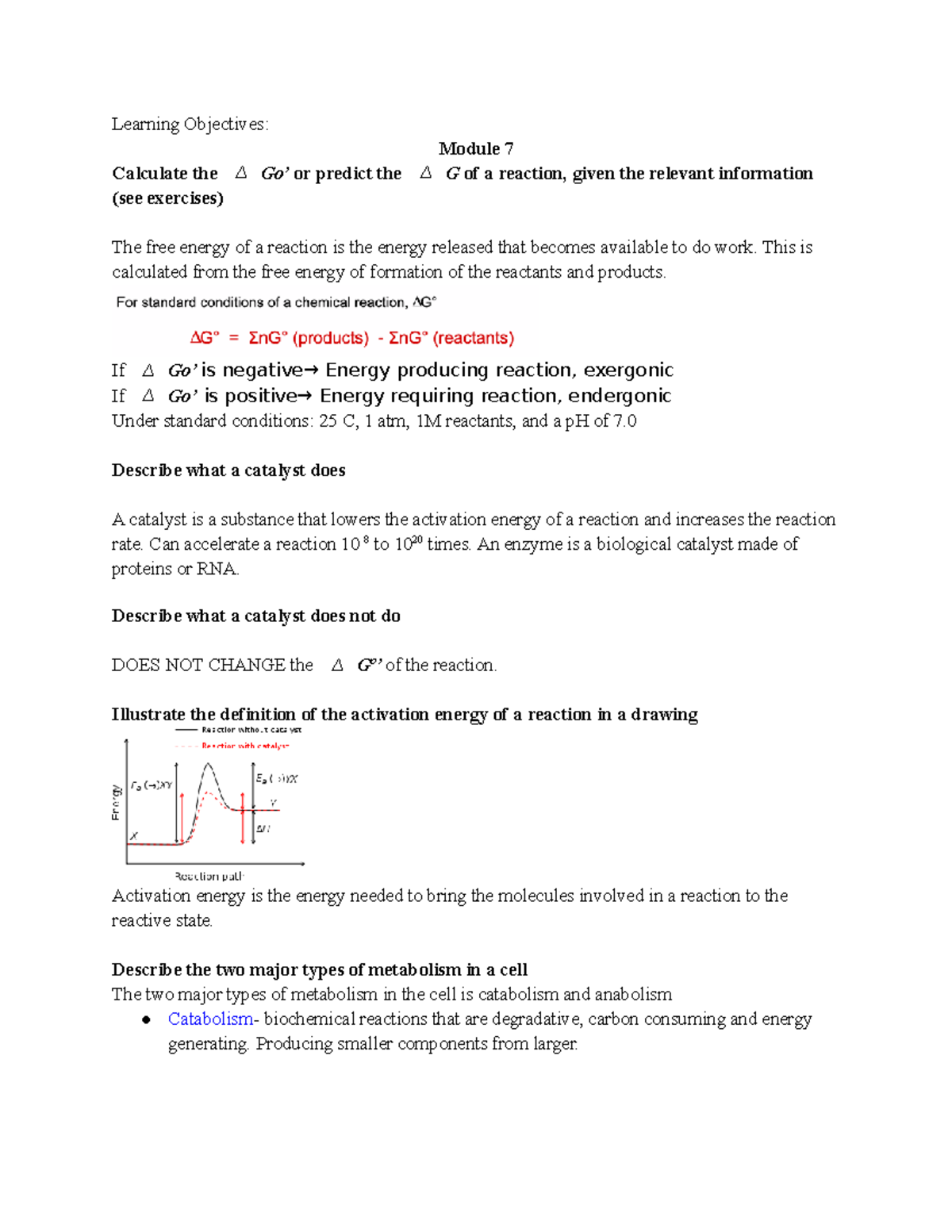 Exam 1 part 2 - Exam 1 part 2 - Learning Objectives: Module 7 Calculate ...