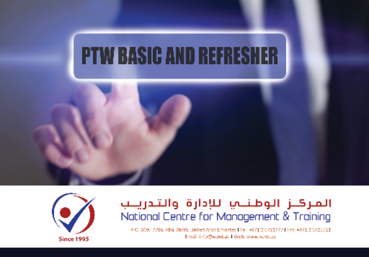 PTW Basic AND Refresher - Construction Engineering - Studocu