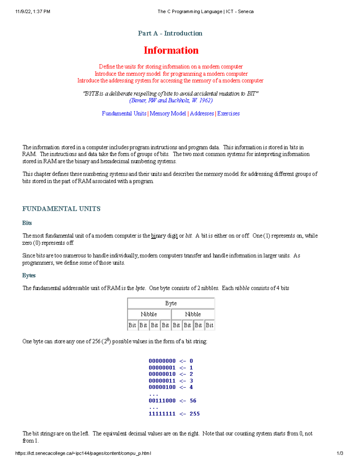 The C Programming Language ICT Information - 11/9/22, 1:37 PM The C ... The C Programming Language ICT Information - 11/9/22, 1:37 PM The C ...