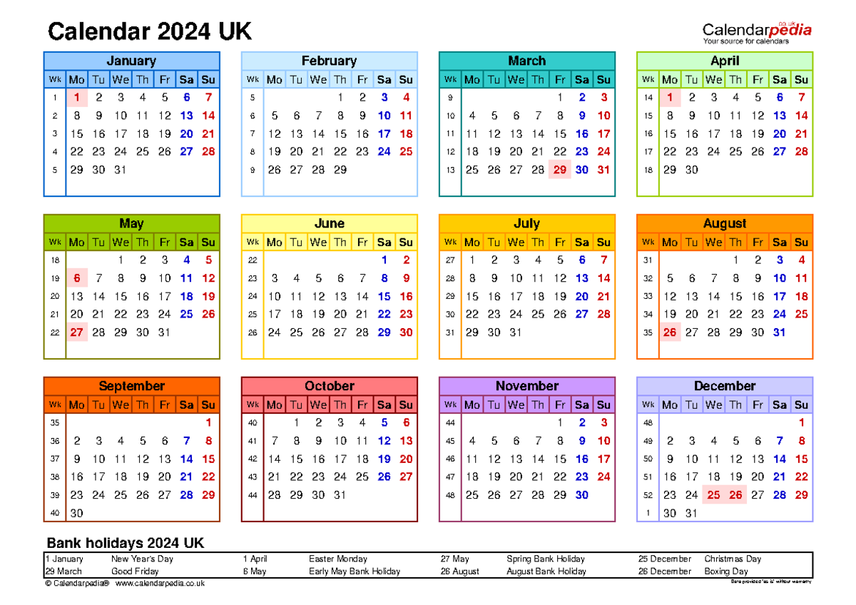 Calendar-2024 - Please give additional information. - Calendar 2024 UK ...