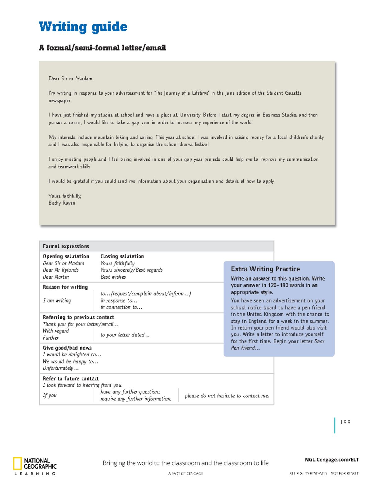 23 FCE Writing Guide AW - Writing guide A formal/semi-formal letter ...