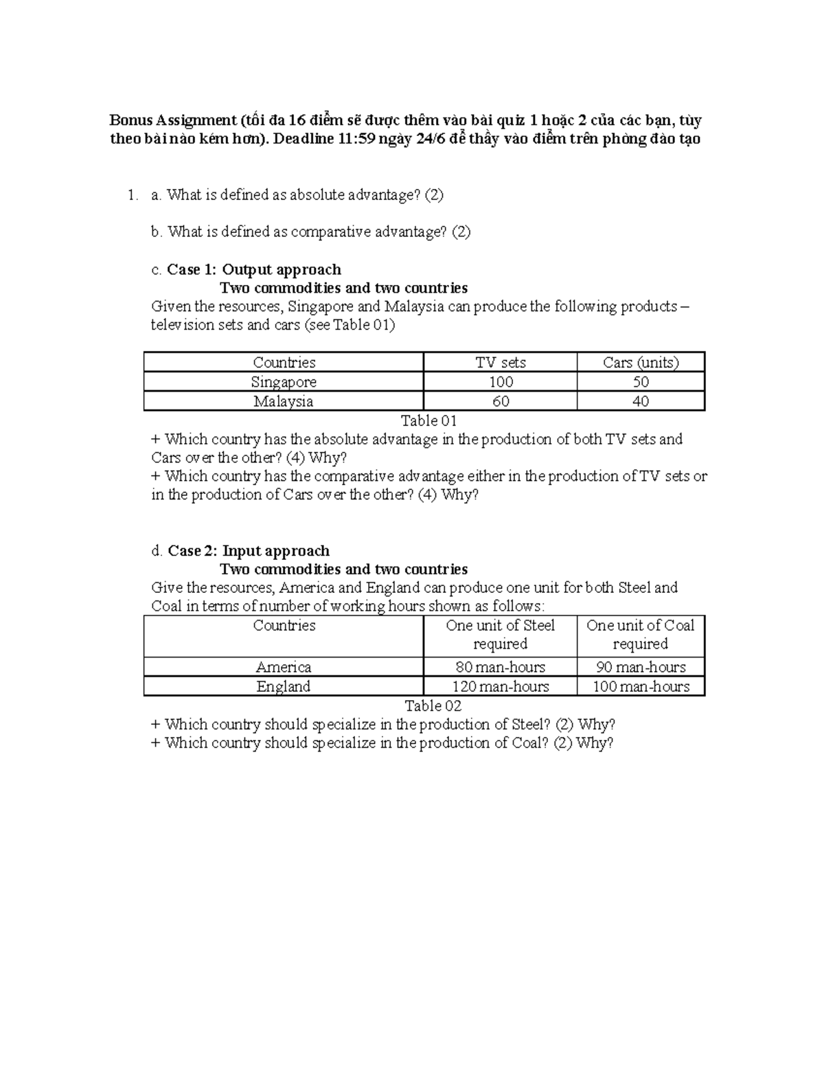 Bonus assignment - This document helps you to enlighten your mind more ...