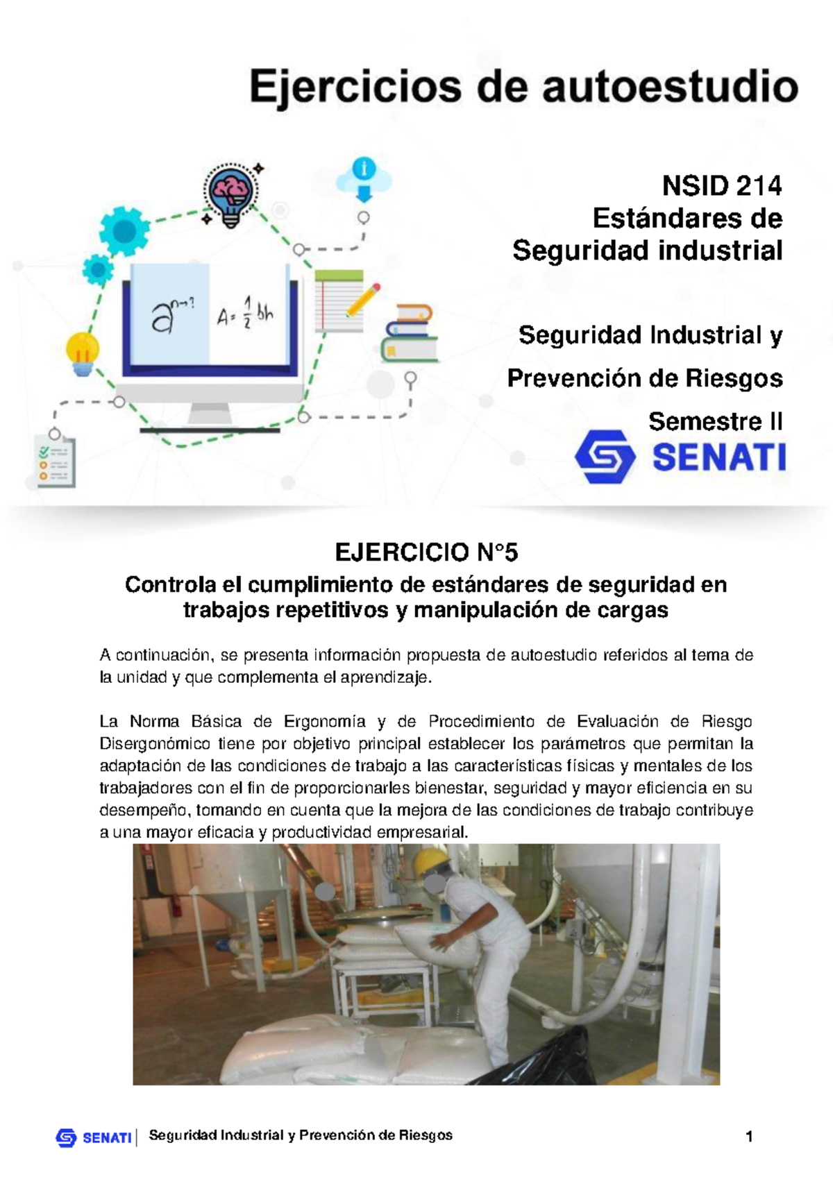 NSID NSID-214 Ejercicio T005 - EJERCICIO N° 5 Controla el cumplimiento ...