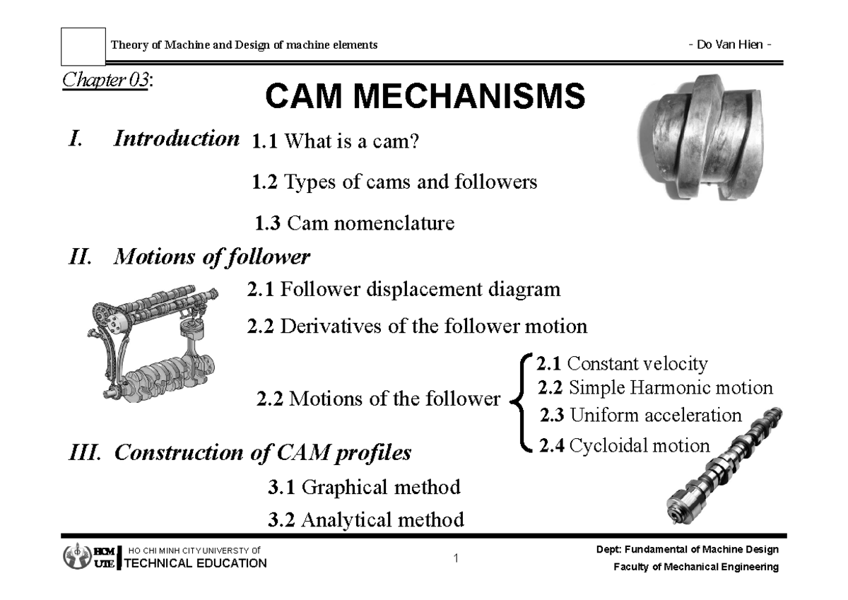 BG C03 Cccam 2019 EN - nothing to say :D - Dept: Fundamental of Machine ...