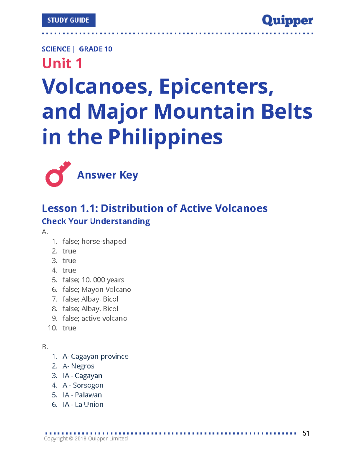 01. Science 10 Unit 1 Volcanoes Epicenters and Major Mountain Belts in ...