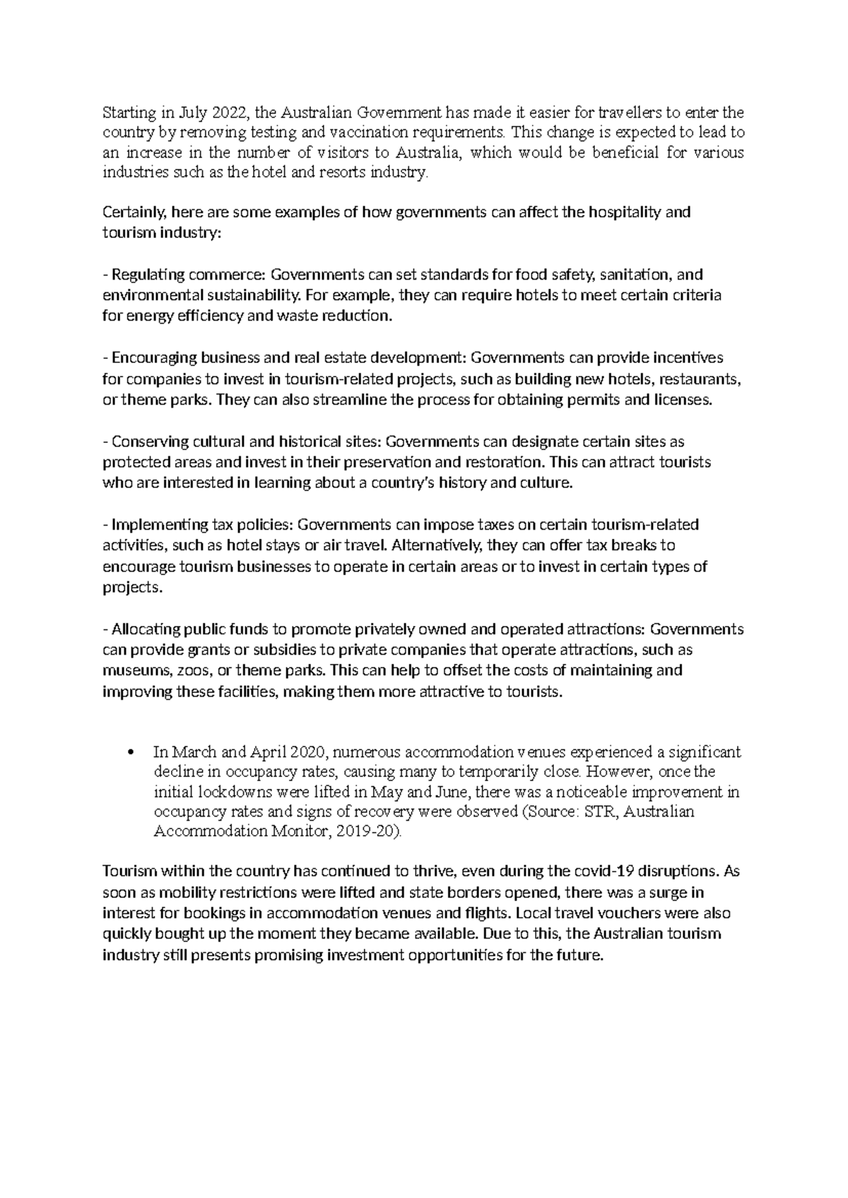 Key trends stuff - Starting in July 2022, the Australian Government has ...